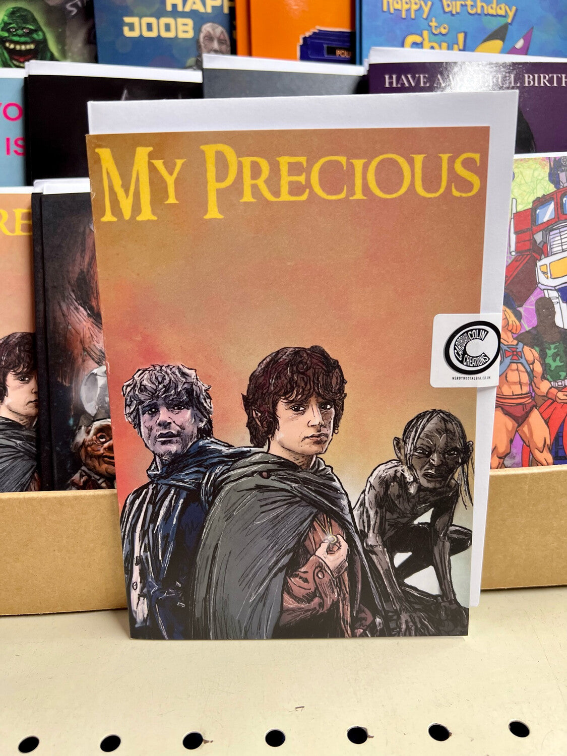 My Precious Card (Blank) with Envelope – Cardboard Colin Creations